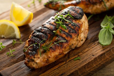 Blueberry Balsamic Chicken with Mixed Greens Salad - Local Fare Jax