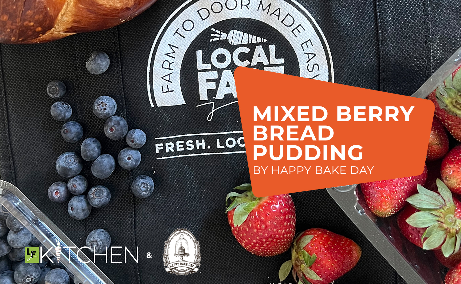 Mixed Berry Bread Pudding