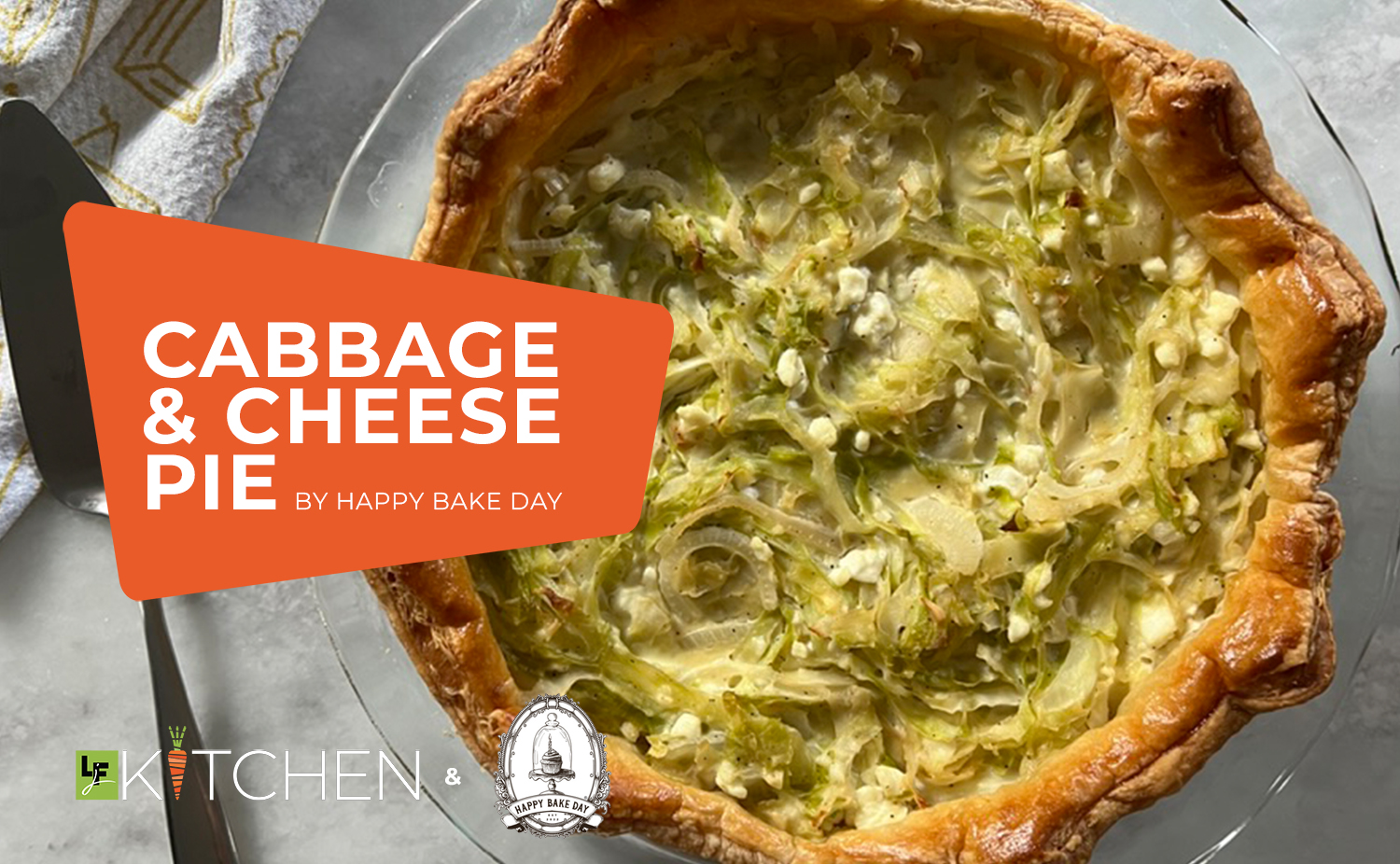 Cabbage and Cheese Pie
