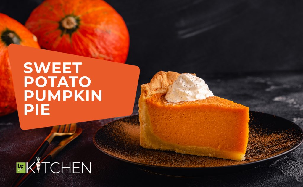 Sweet Potato-Pumpkin Pie recipe